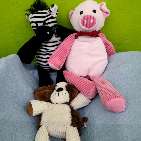 Scentsy | Toys | 3 Scentsy Plush Small And Two Regular Size | Poshmark
